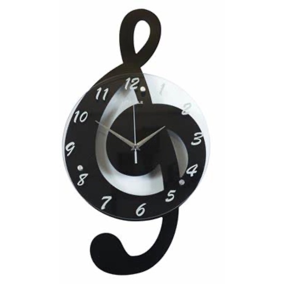 Wall Decor | Wayfair Musical Note Clock | Poshmark
